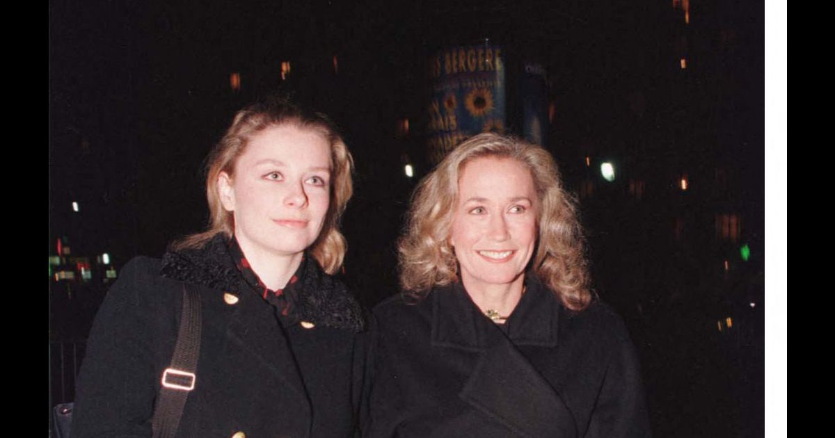 Brigitte Fossey et sa fille Marie Adam lors de la cérémonie des 7 d'or ...