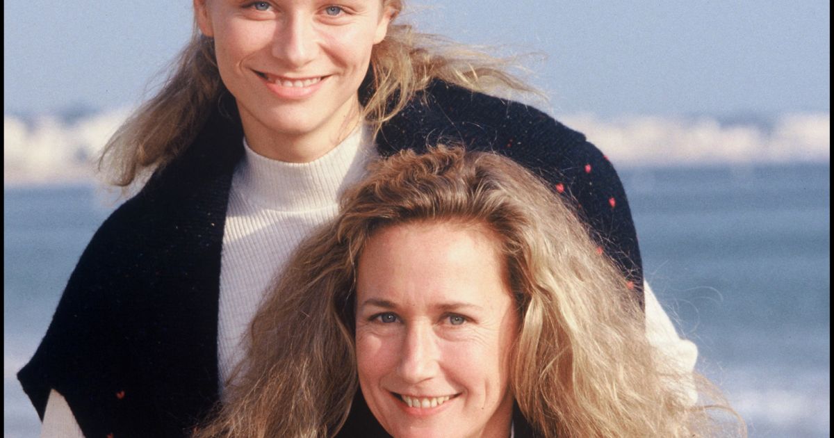 Brigitte Fossey et sa fille Marie Adam - Festival de la Baule en 1992 ...