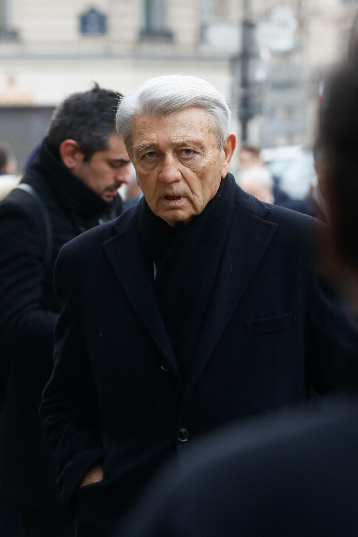 Photo : Alain Madelin - Obsèques de Philippe Tesson en l'église Saint ...