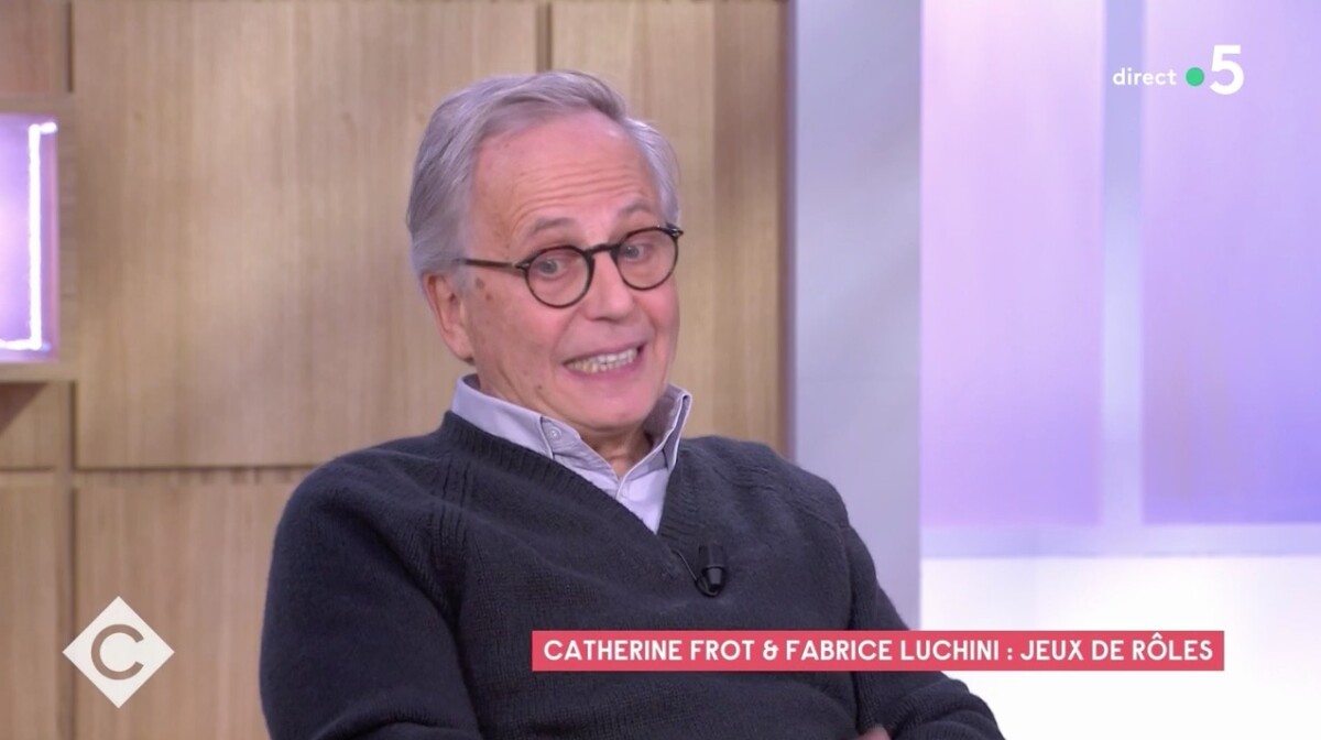 Vidéo : Fabrice Luchini dans l'émission "C à Vous" sur France 5 ...