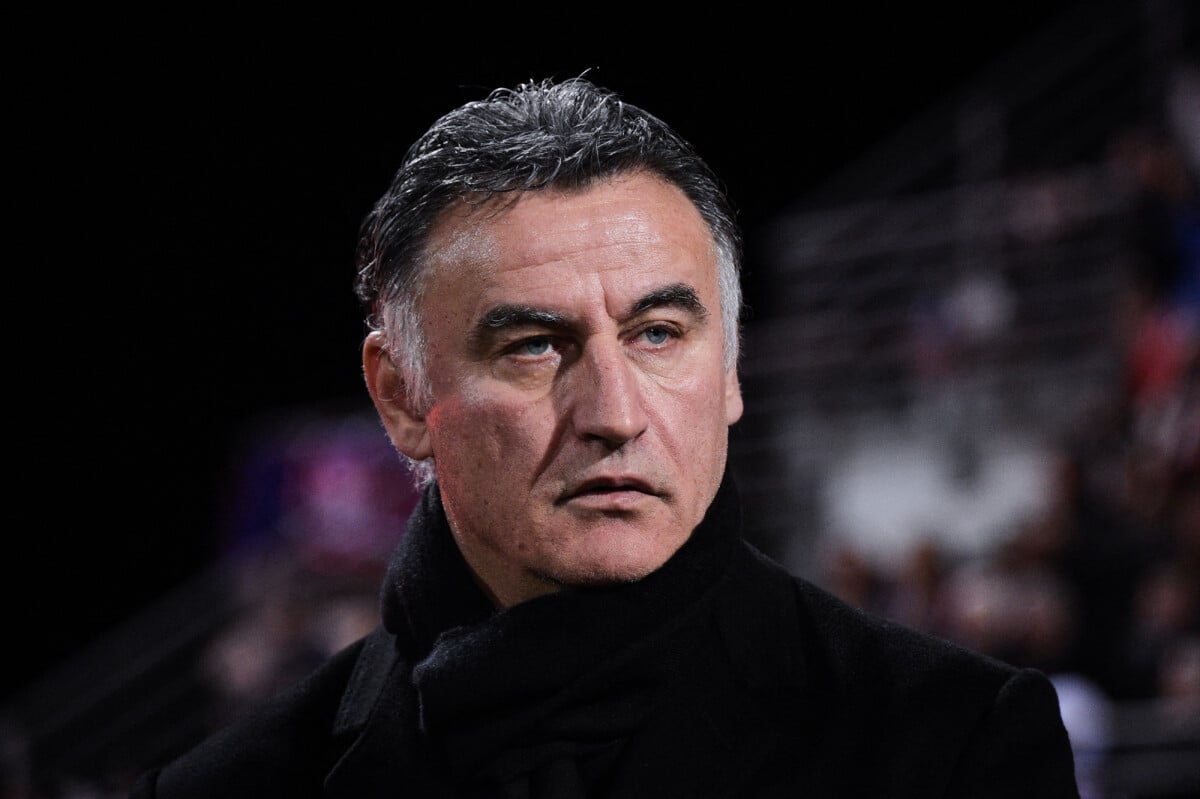 Photo : Christophe Galtier ( entraineur PSG ) - - Coupe de France de ...