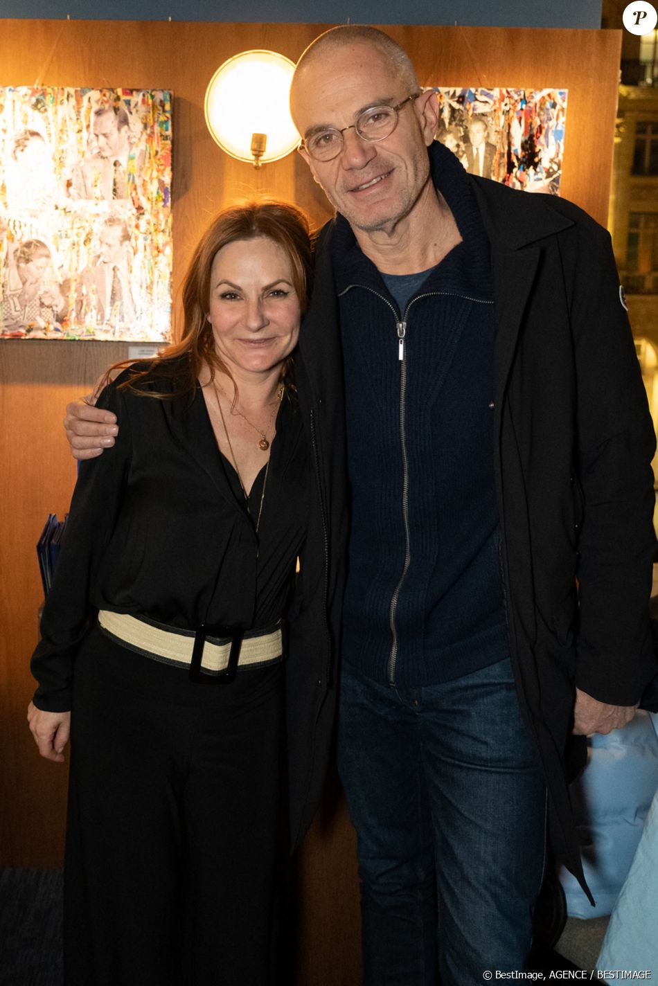 Exclusif - Anne Mondy et Laurent Weil - Vernissage de l'exposition ...