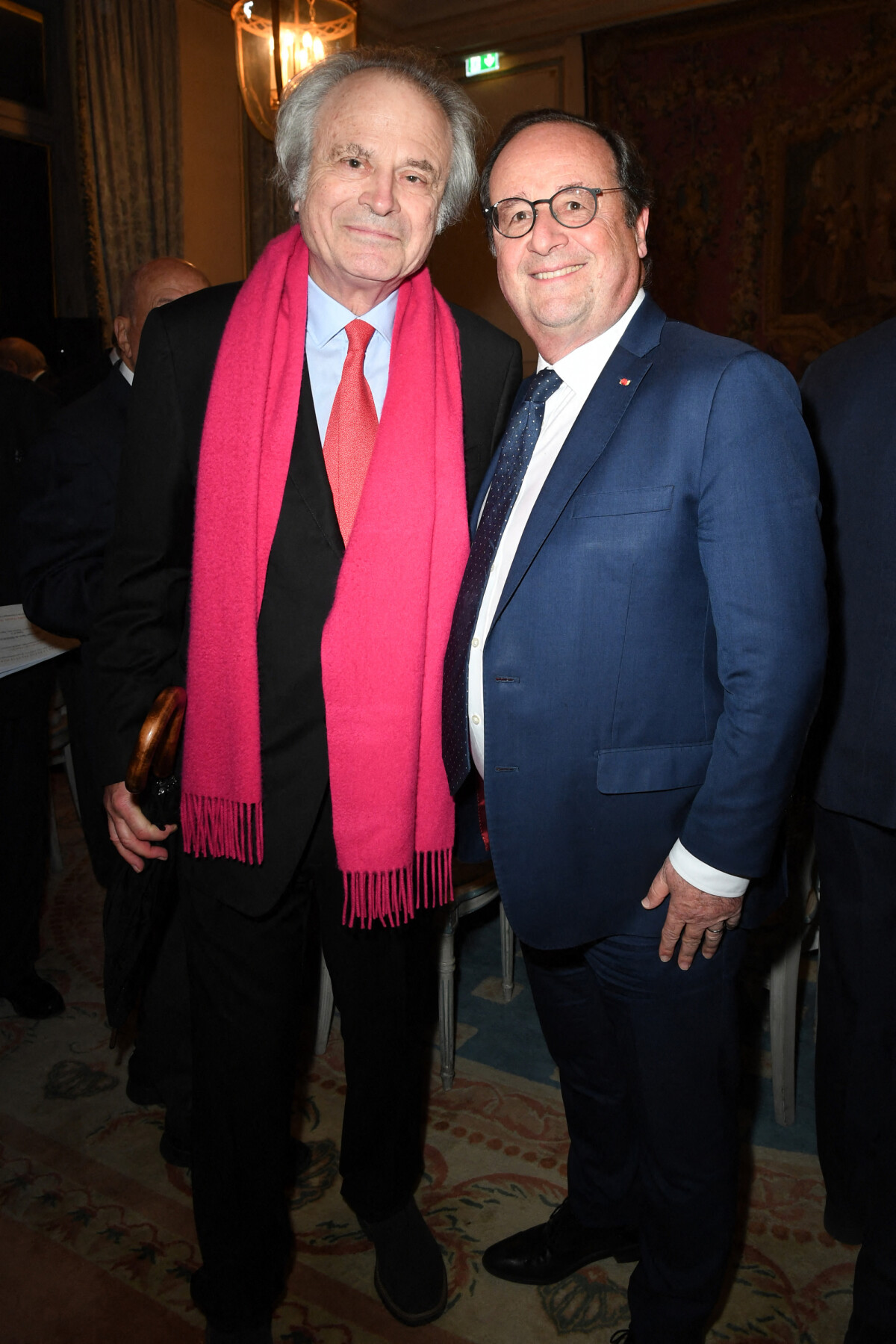 Photo : Exclusif - Franz-Olivier Giesbert et François Hollande - Le ...