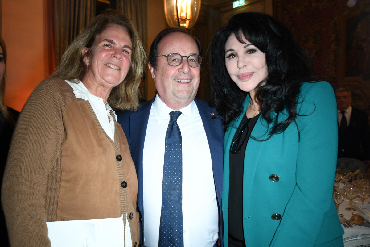 Photo : Exclusif - Valérie Lecasble, François Hollande et Yamina ...