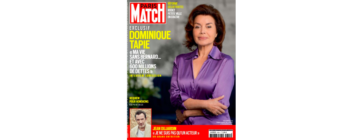 Photo : Couverture de "Paris Match" du jeudi 16 mars 2023 - Purepeople