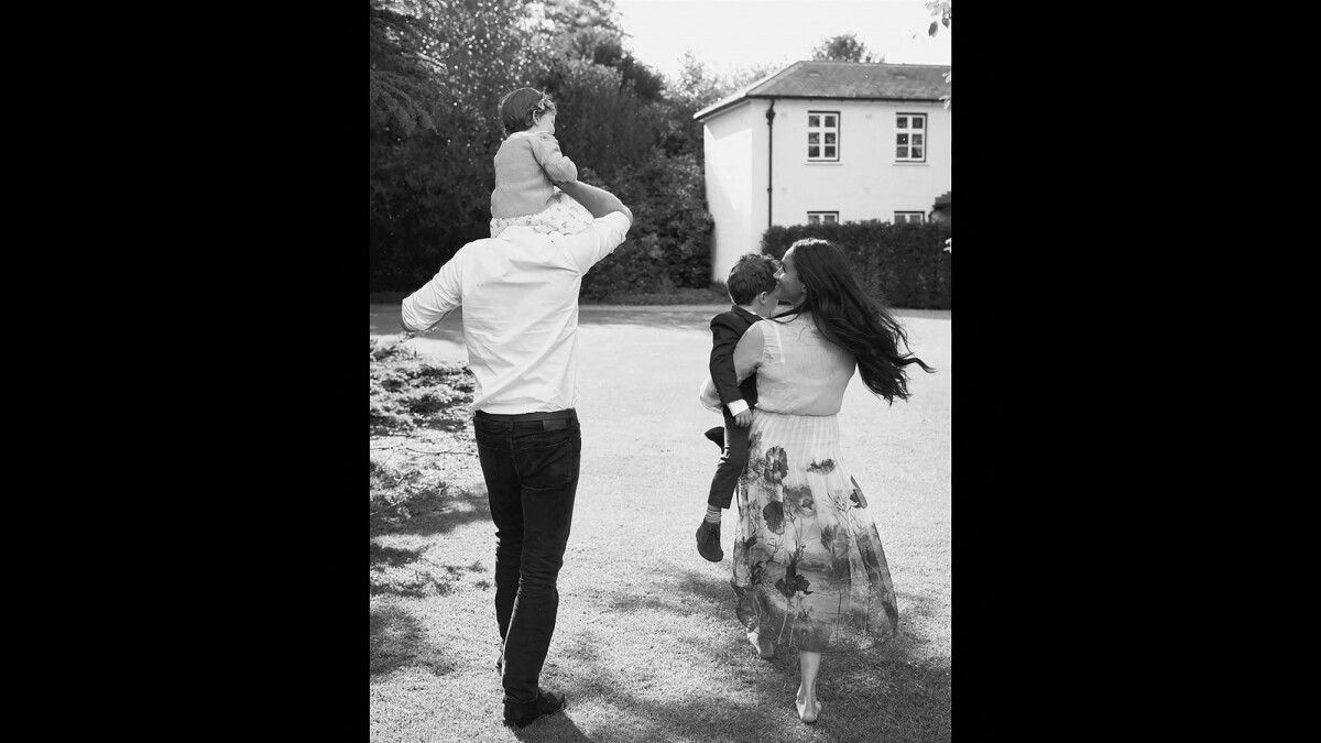 Photo : La présence d'Archie, 4 ans) et Lilibet (1 an) est-elle aussi ...