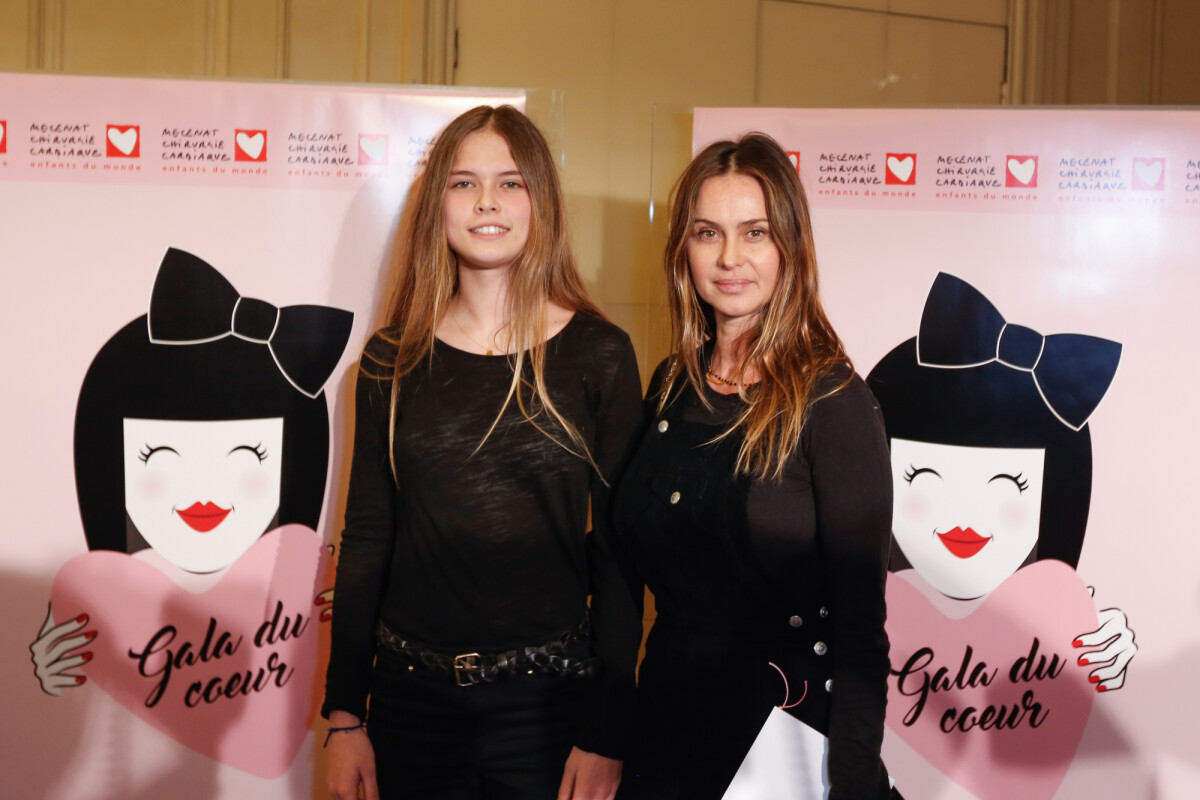 Photo : Agathe de La Fontaine et sa fille Zoé (fille d'Emmanuel Petit ...