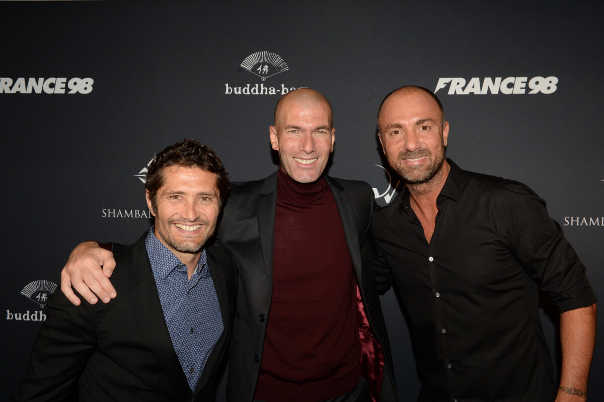 Photo : Bixente Lizarazu, Zinedine Zidane, Christophe Dugarry - A l ...