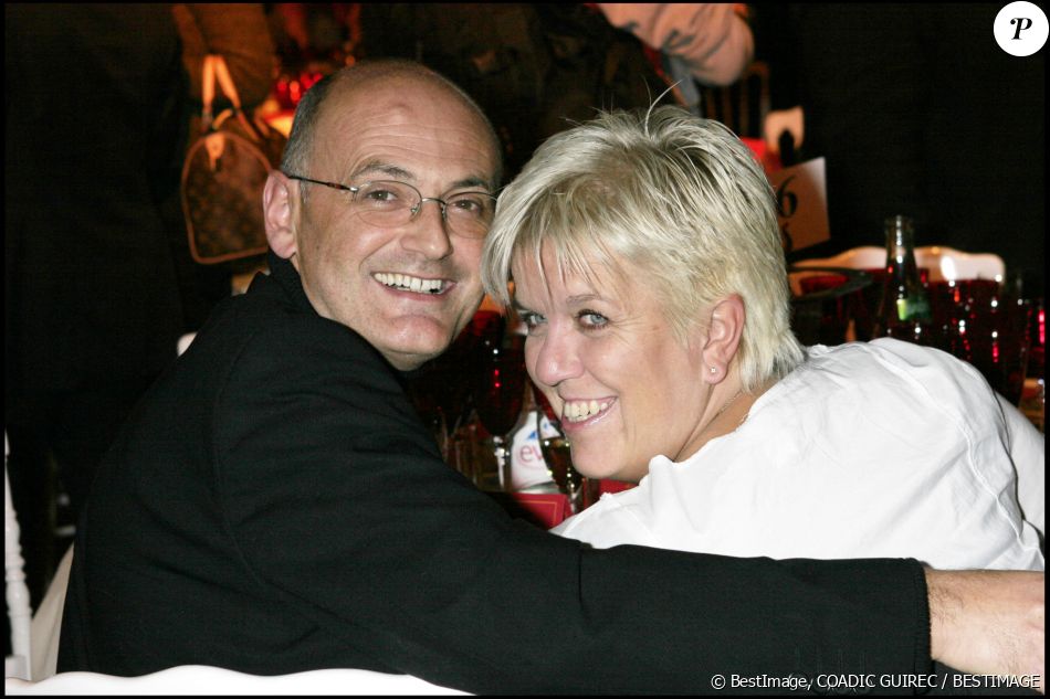 Mimie Mathy et son mari Benoist Gérard en 2005 à Paris - Purepeople