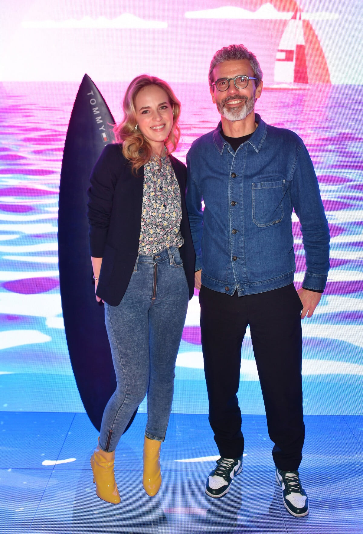 Photo : Les journalistes Dominique Armand et Claire Arnoux étaient ...