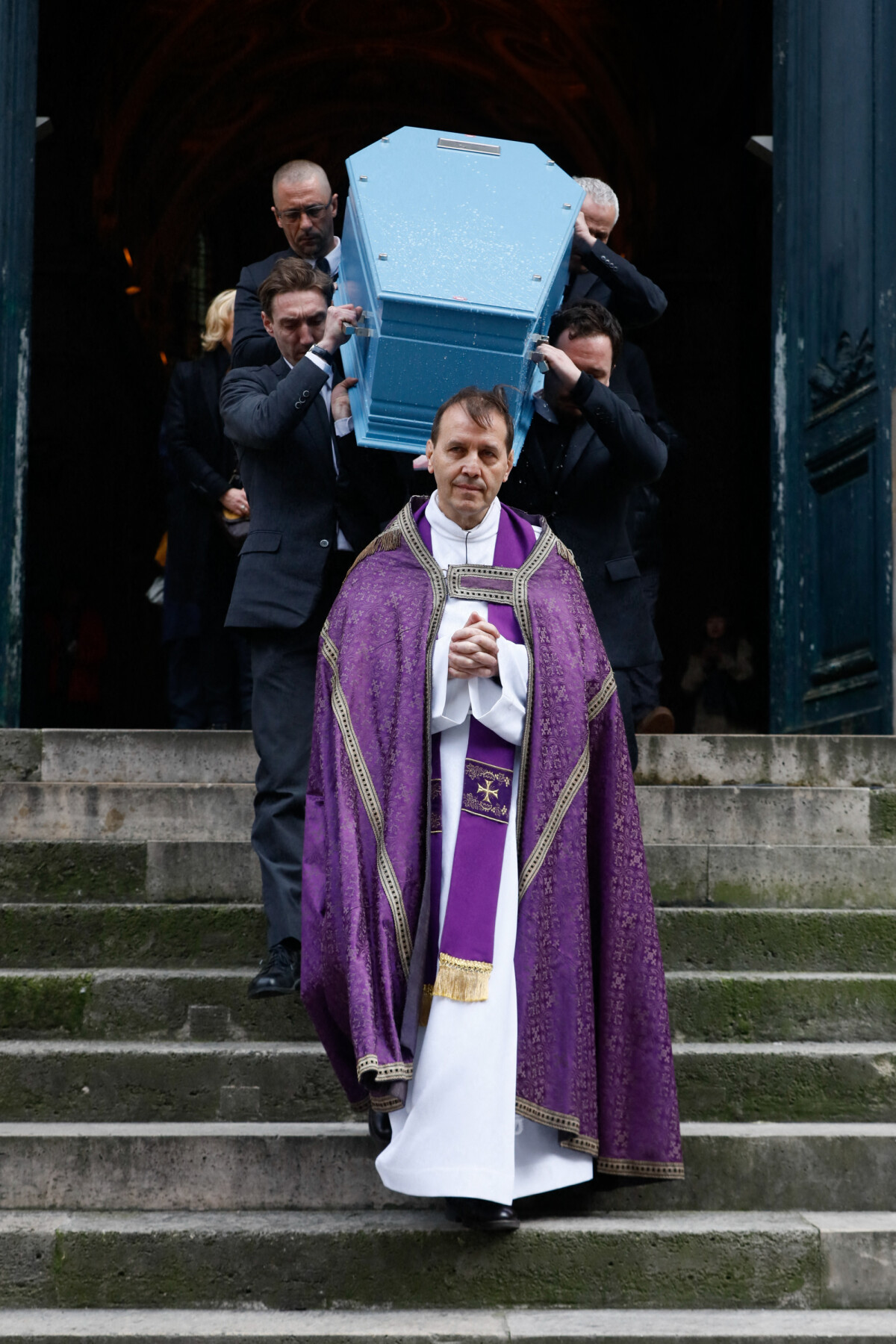 Photo : Sa famille, ses proches, ses anciens collègues... tous étaient ...