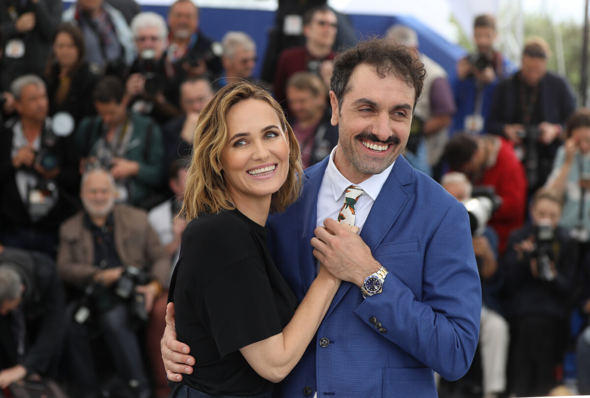 Photo : Judith Godrèche, Michael Angelo Covino - Photocall du film "The ...