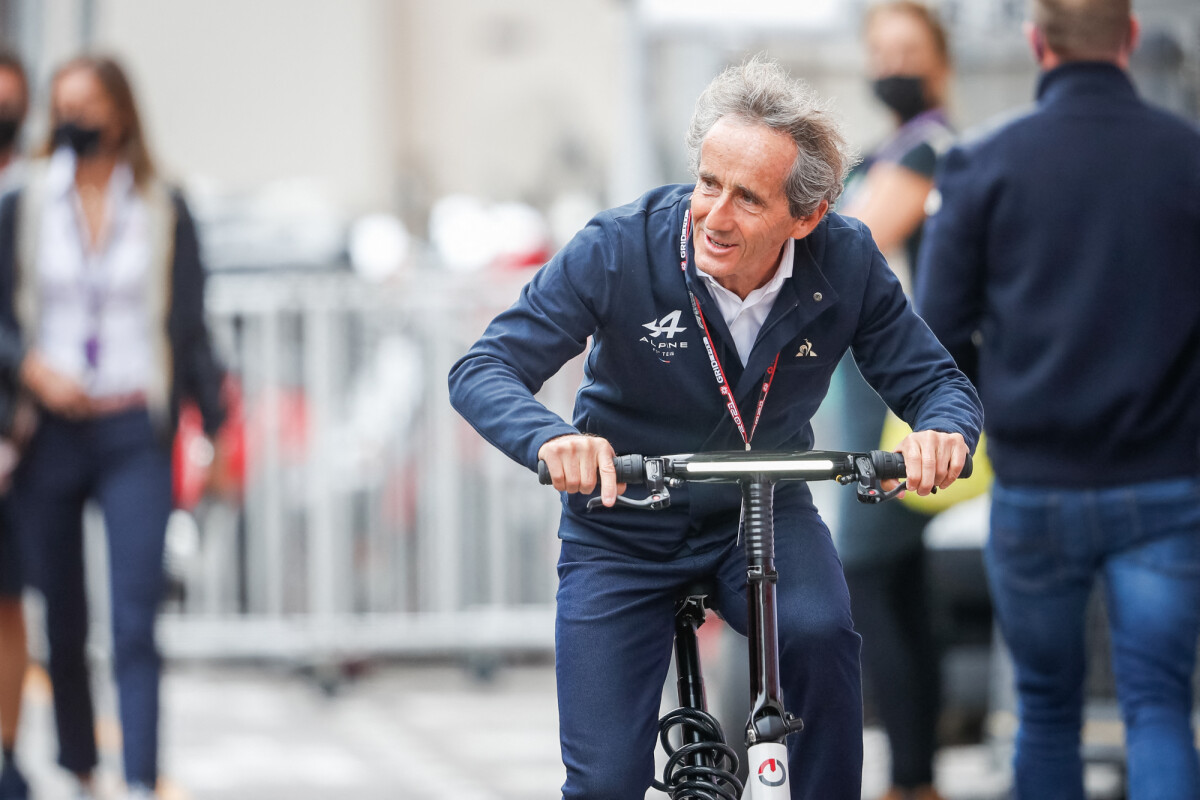 Photo : Alain Prost - Essais du Grand Prix de Monaco le 22 mai 2021 ...