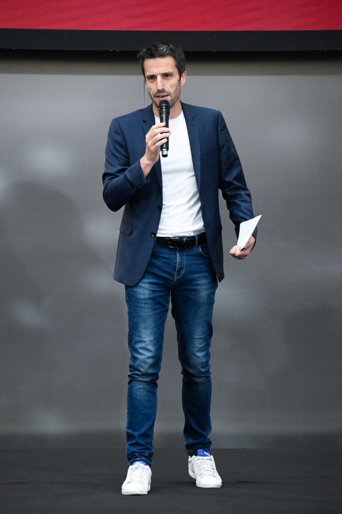 Photo : Tony Estanguet - Présentation des "Phryges", les mascottes de ...