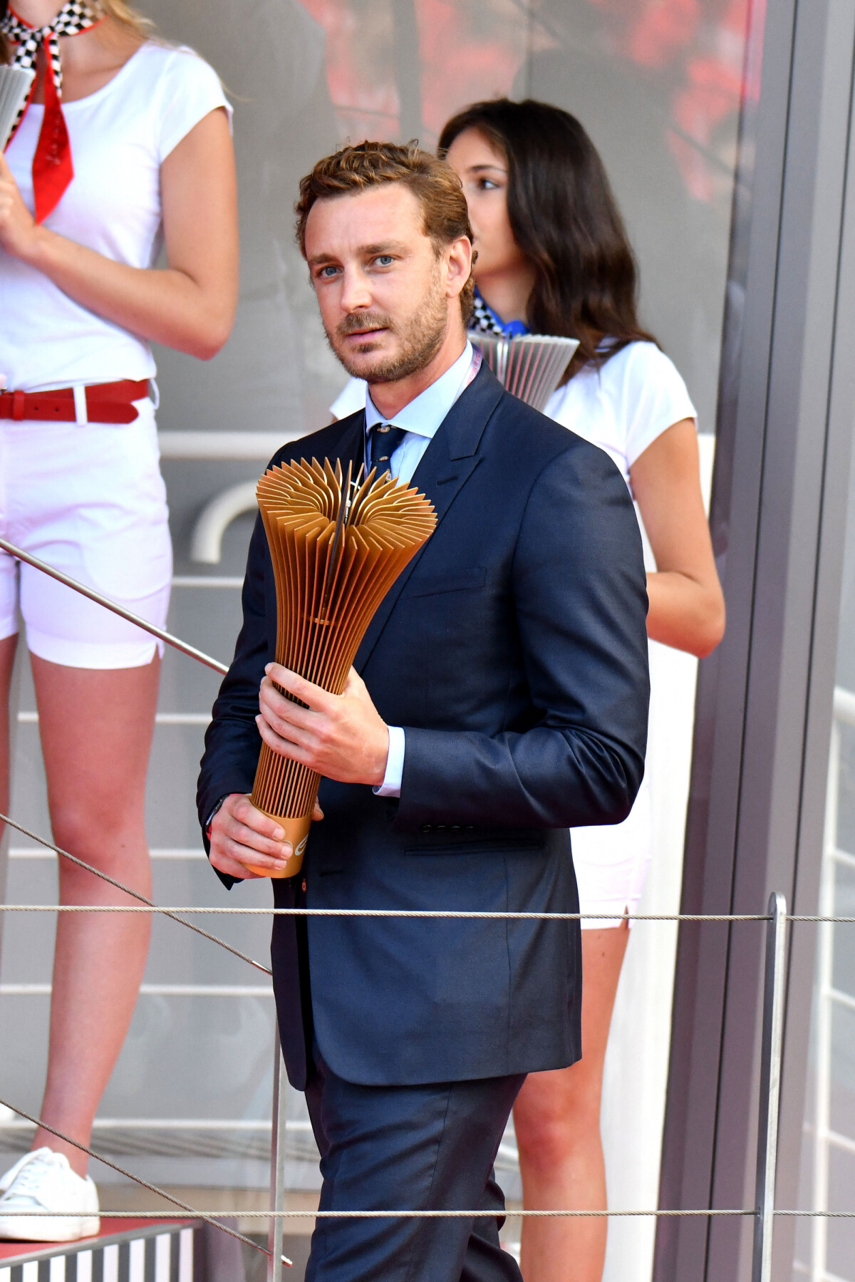 Photo : Pierre Casiraghi durant le 6eme Monaco E-Prix à Monaco, le 6 ...