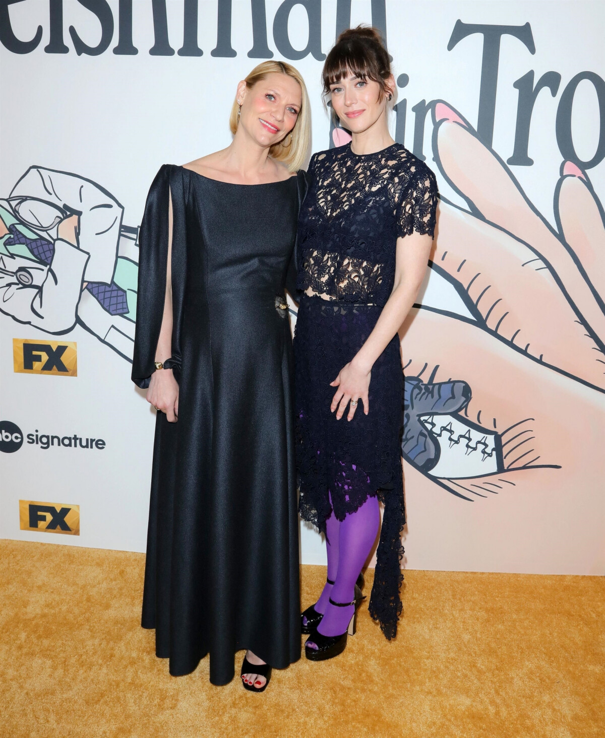 Photo : Claire Danes, Lizzy Caplan à la première de la série "Fleishman ...