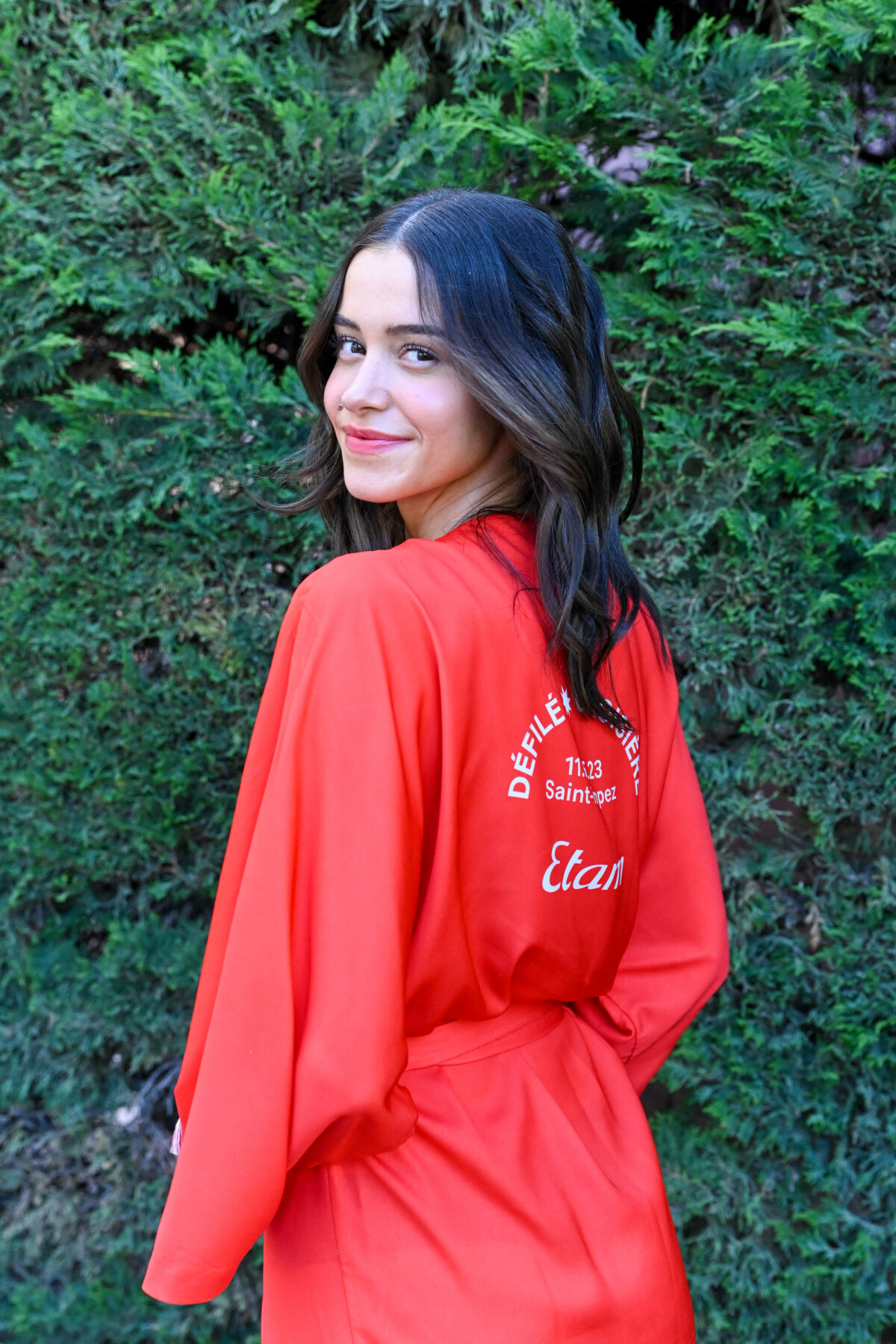 Photo : Exclusif - Léa Elui - Backstage du défilé Etam Croisière 2023 à ...