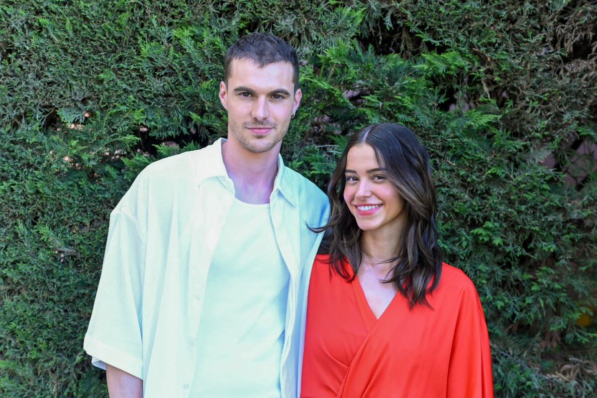 Photo : Exclusif - Scott Morton et sa compagne Léa Elui - Backstage du ...