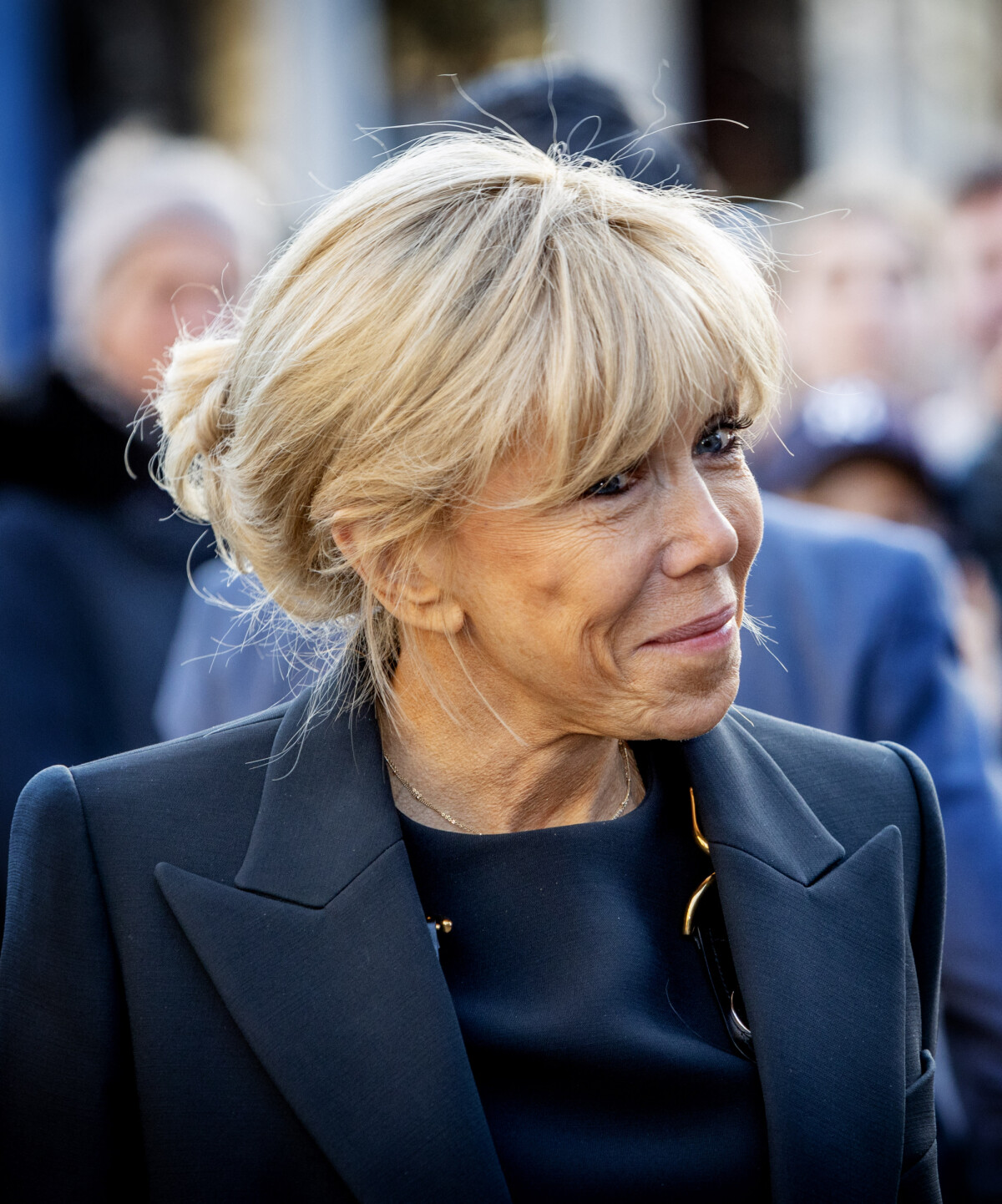 Photo : Brigitte Macron - Le président Emmanuel Macron et Brigitte ...