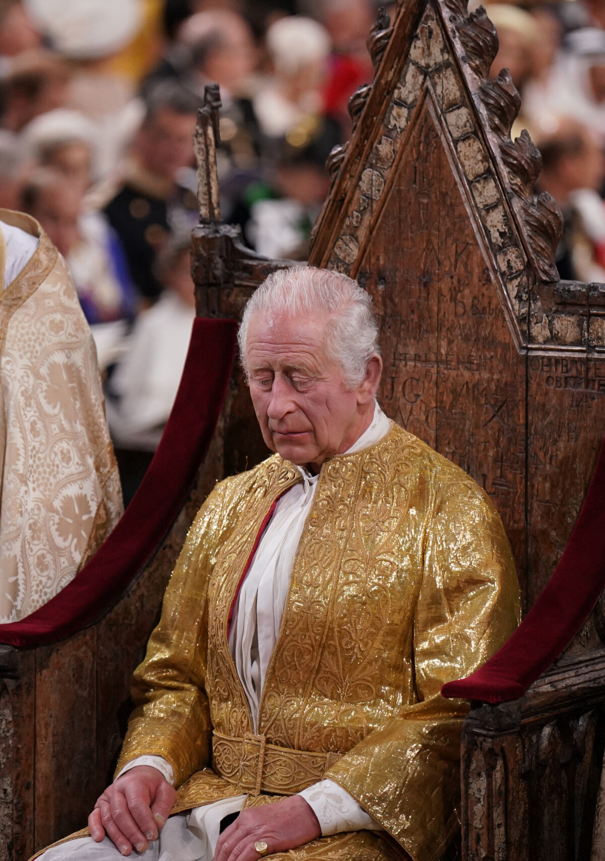 Photo : Les invités à la cérémonie de couronnement du roi d'Angleterre ...
