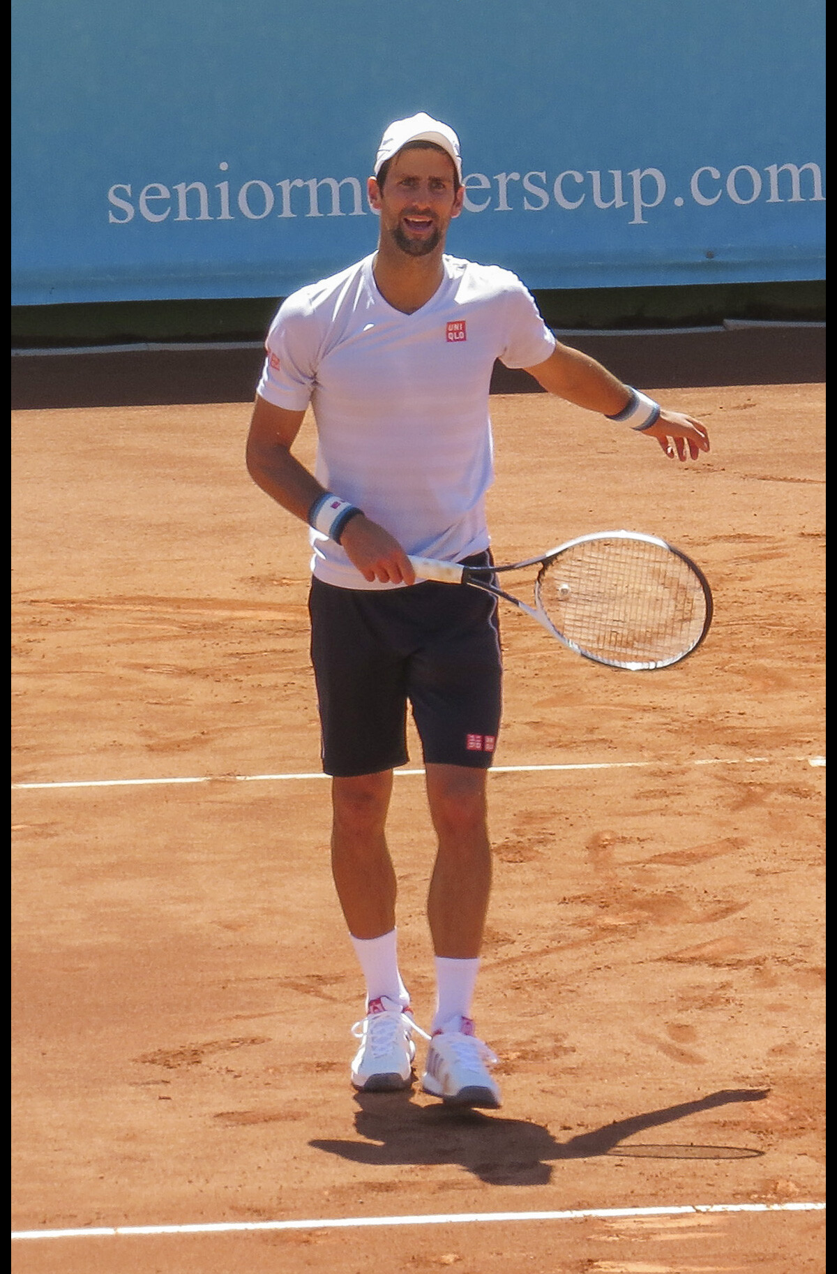 Photo : Exclusif - Le joueur de tennis Novak Djokovic s'entraîne sous ...