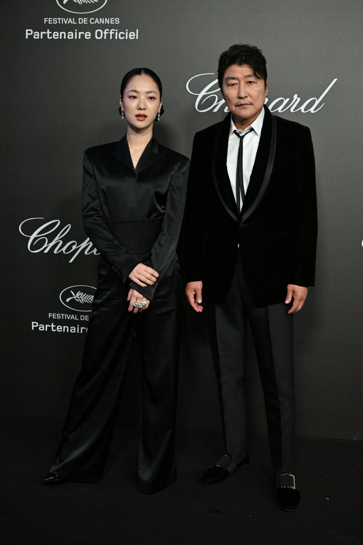 Photo : Song Kang-ho, Yeo-Been au photocall de la soirée "Chopard Art ...