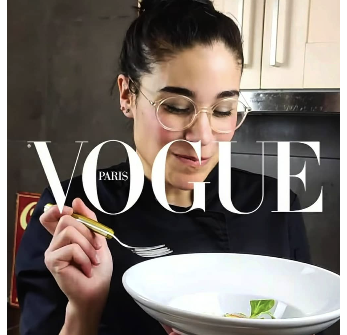 Photo : Justine Piluso est une cheffe émérite. Elle a été filmée par ...