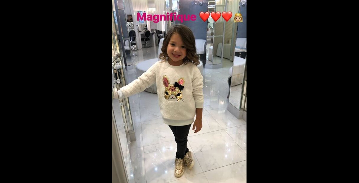 Photo : Karim Benzema poste une photo de sa fille Mélia sur Instagram à ...