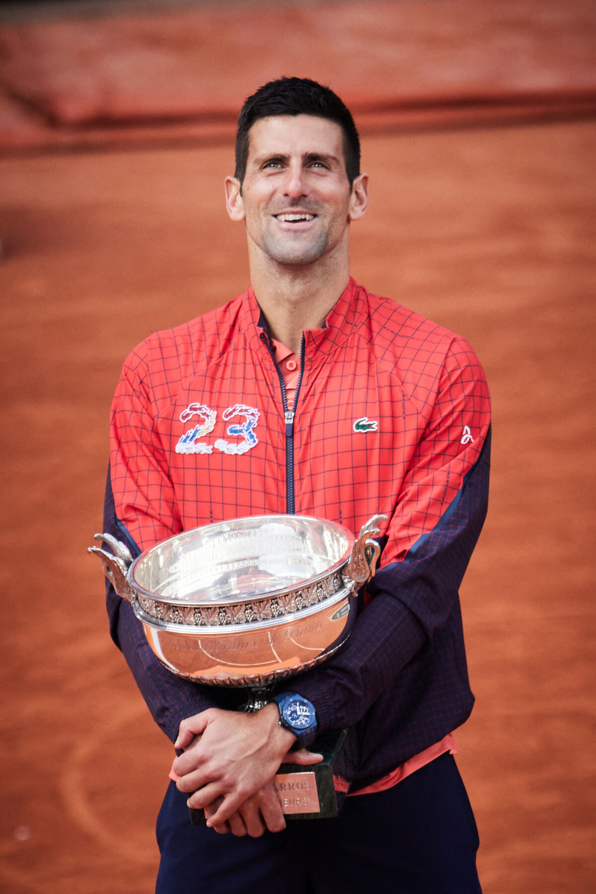 Photo : Novak Djokovic - Novak Djokovic remporte les Internationaux de ...