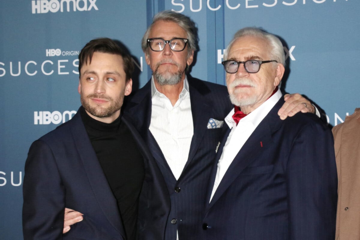 Photo : Kieran Culkin, Alan Ruck and Brian Cox - Photocall à l'occasion ...