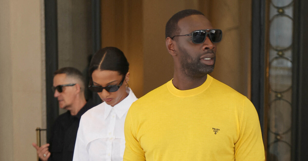 Omar Sy et sa fille aînée Selly en costume oversize chez Louis Vuitton ...