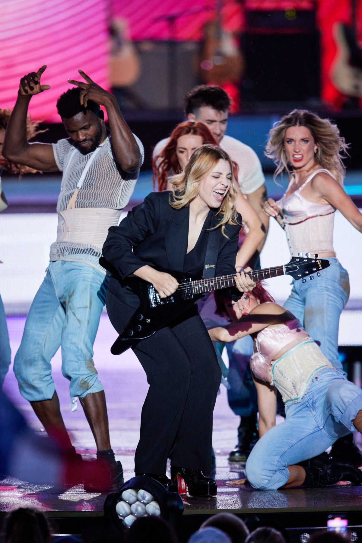 Photo : Exclusif - La chanteuse Santa - Enregistrement de l'émission ...