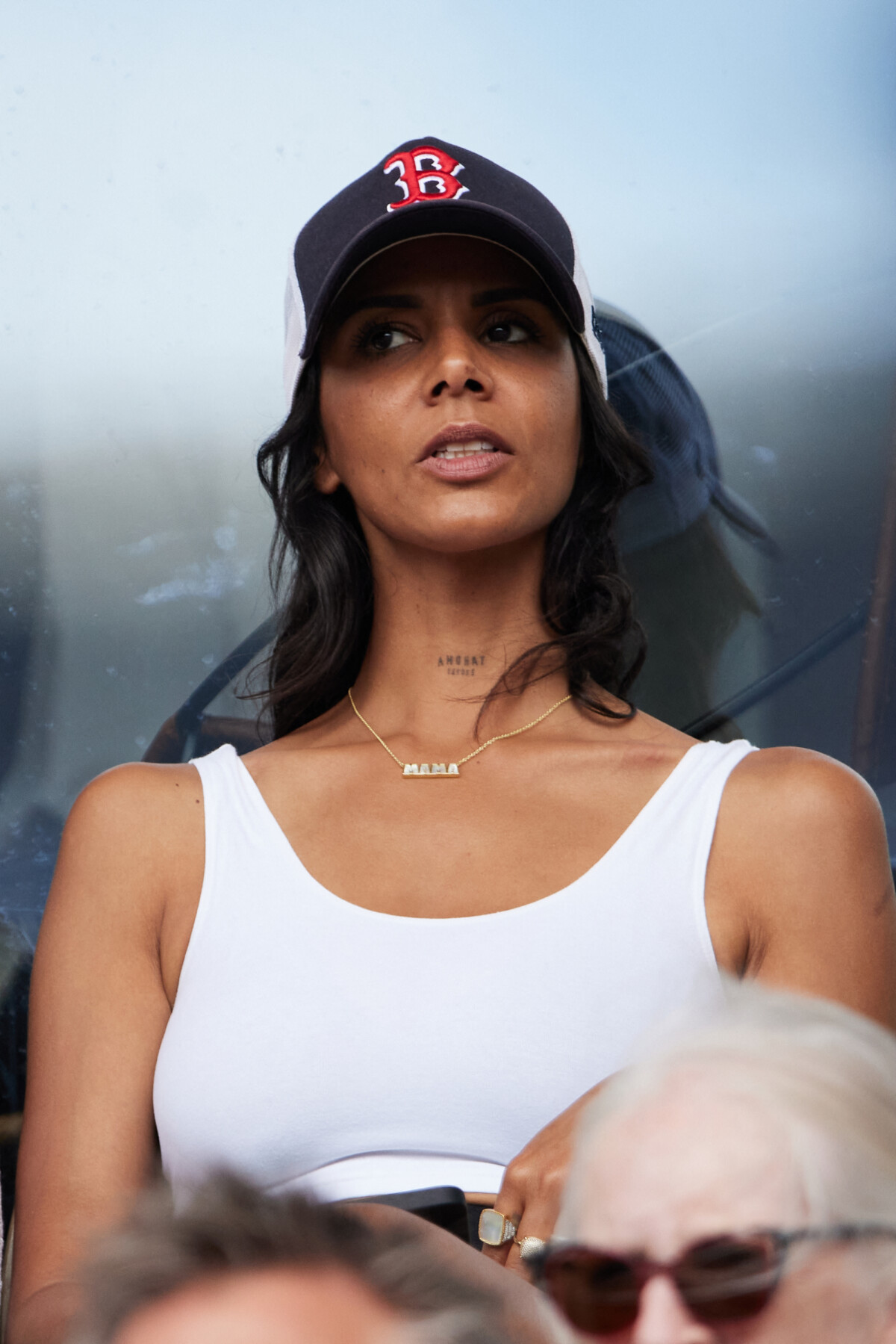 Photo : Shy'm - Célébrités en tribunes des Internationaux de France de ...