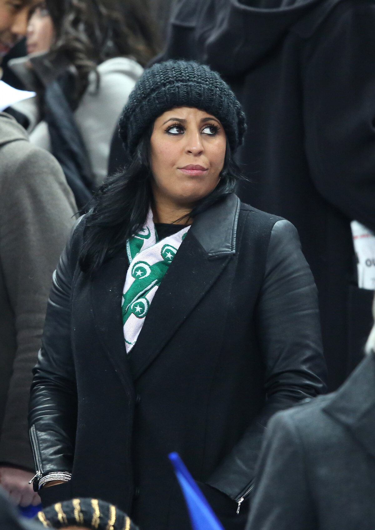 Photo : Wahiba Ribery (femme de Franck Ribery) - People asssitent a la ...