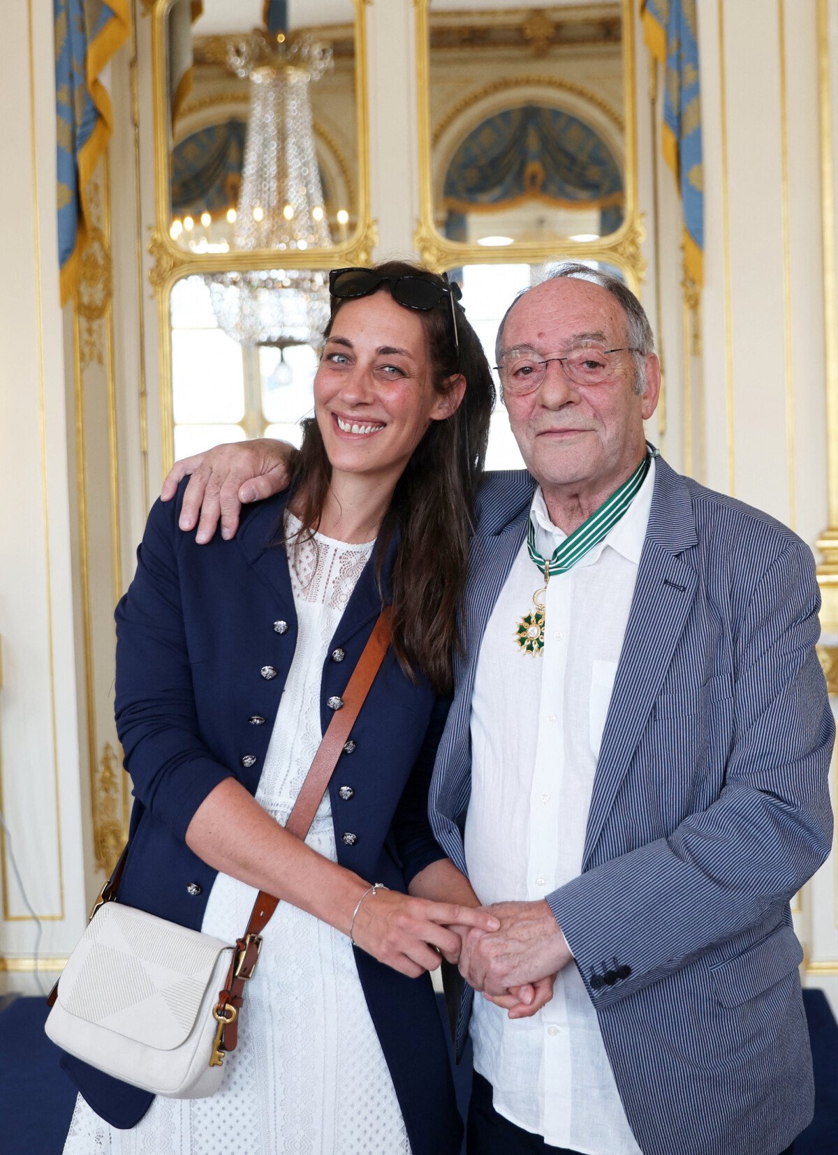 Photo : Exclusif - Jacques Rouveyrollis et sa fille - Cérémonie de ...