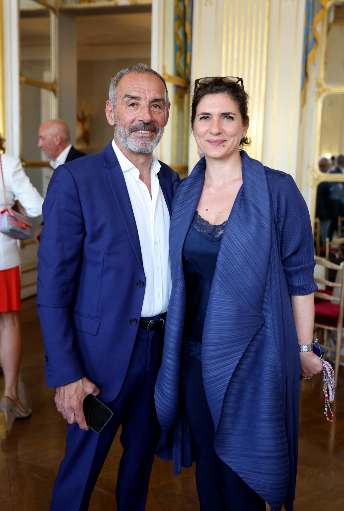 Photo : Exclusif - Emmanuelle Galabru et son compagnon Christian ...
