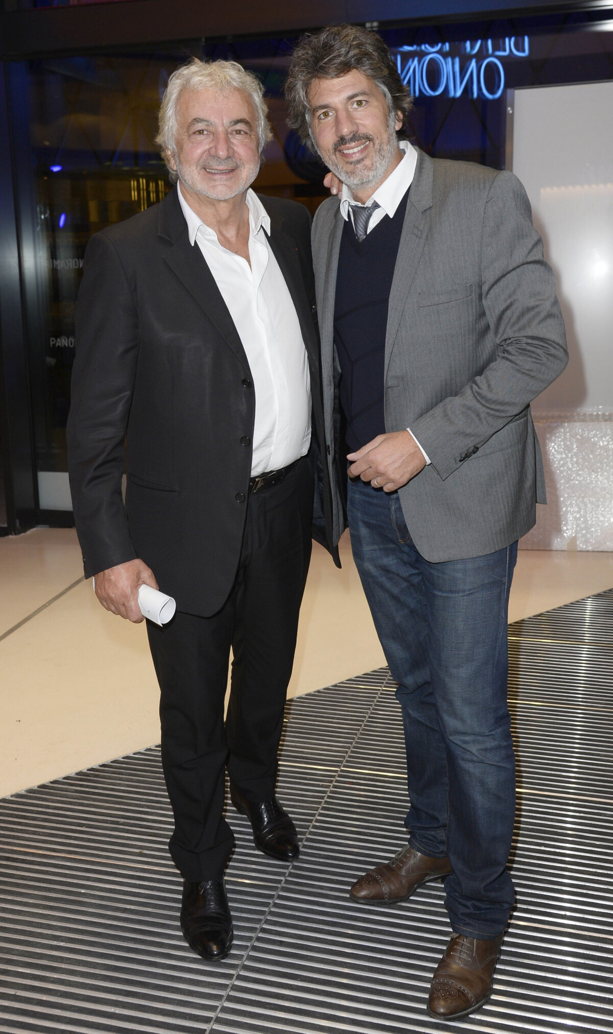 Photo : Franck Provost et son fils Fabien - Soiree d'inauguration du ...