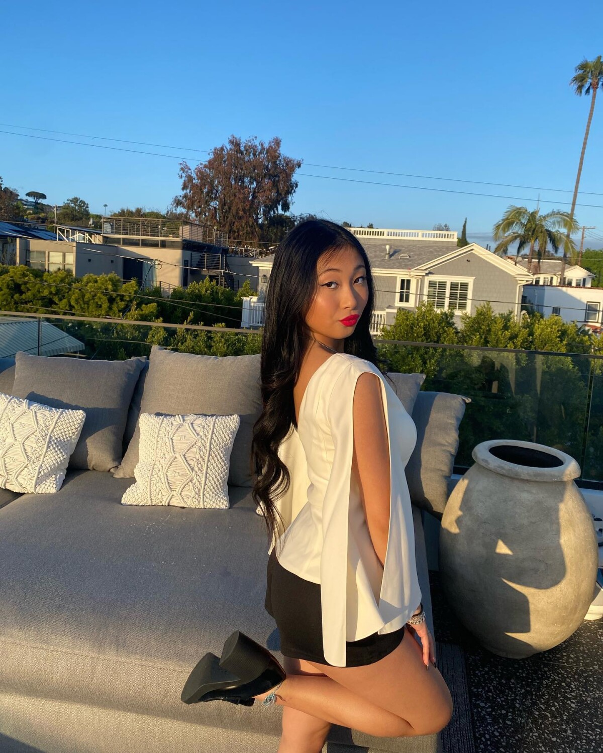 Photo : Jade Hallyday sur Instagram. - Purepeople