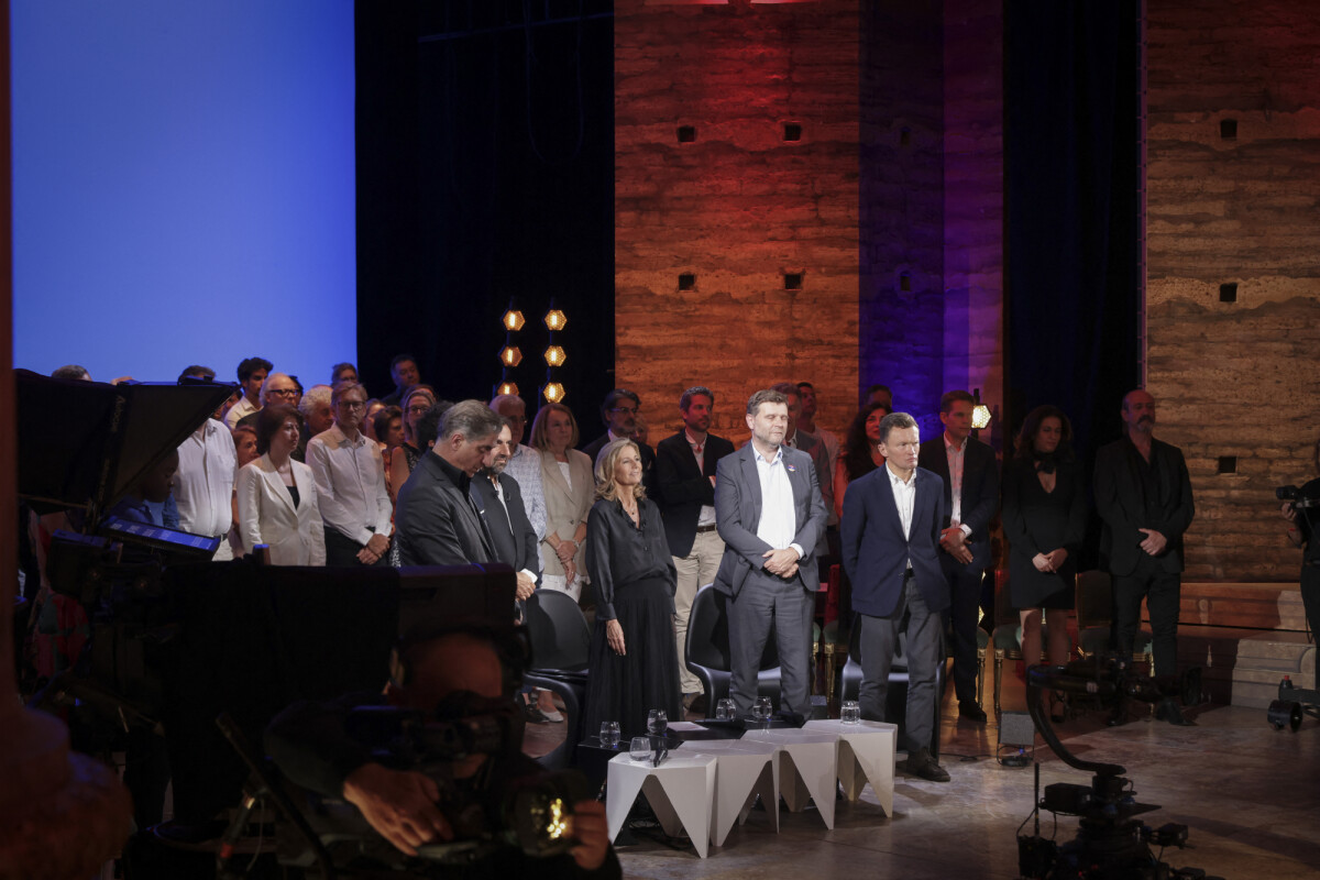 Photo : Exclusif - Simon Abkarian, André Manoukian, Claire Chazal, Jean ...
