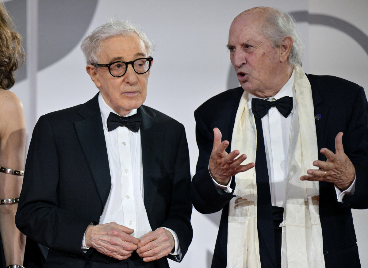 Photo : Woody Allen et Vittorio Storaro - Première du film "Coup de ...