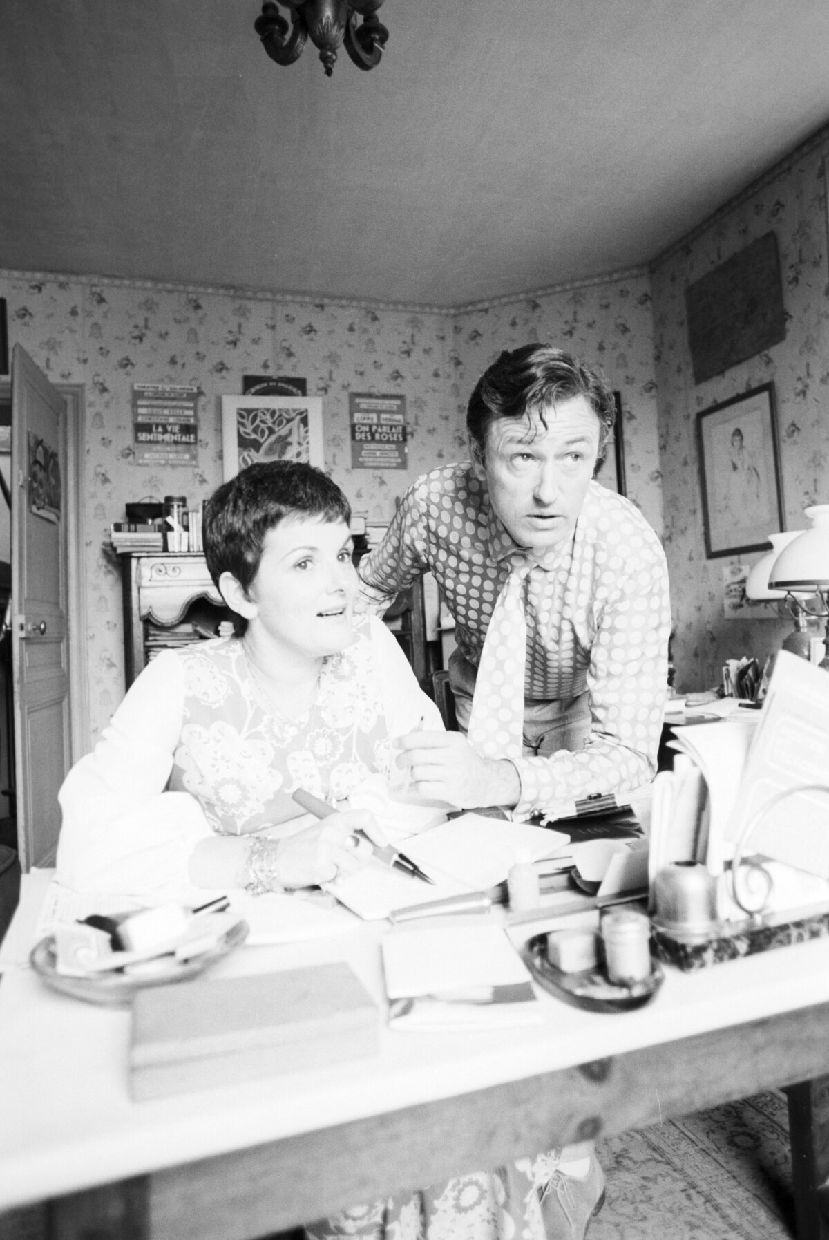 Photo : Ils ont collaboré ensemble et ont eu trois enfants En France ...