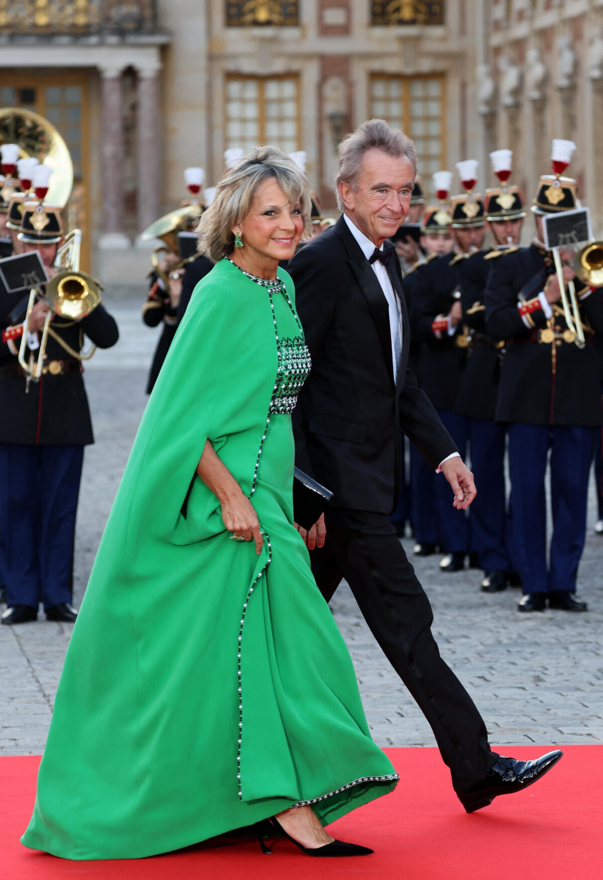 Photo : Bernard Arnault, PDG de LVMH, et sa femme, la pianiste ...