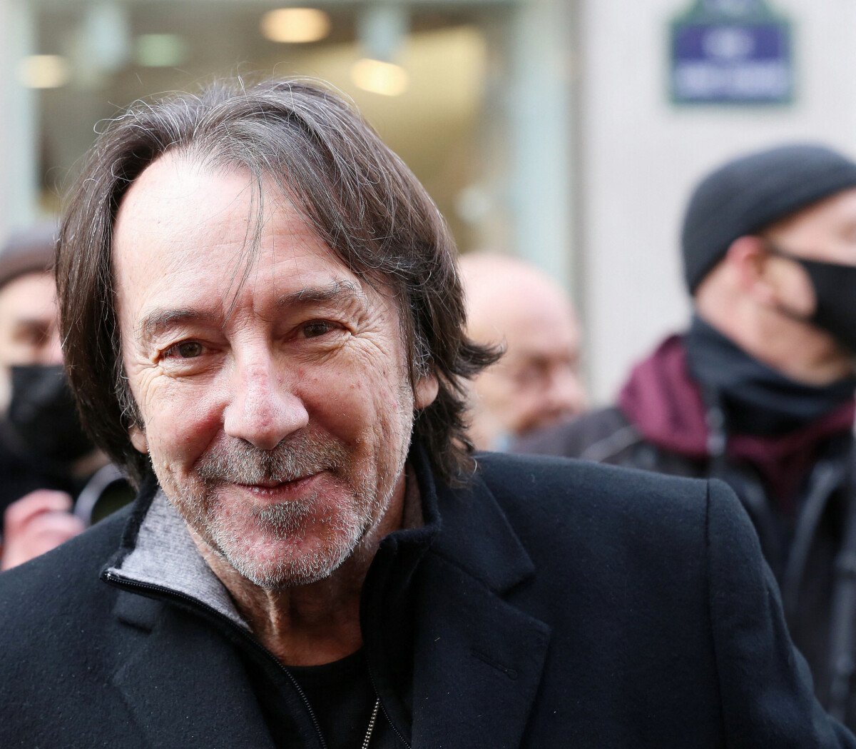 Photo : Jean-Hugues Anglade - Obsèques de Jean-Jacques Beineix en l ...