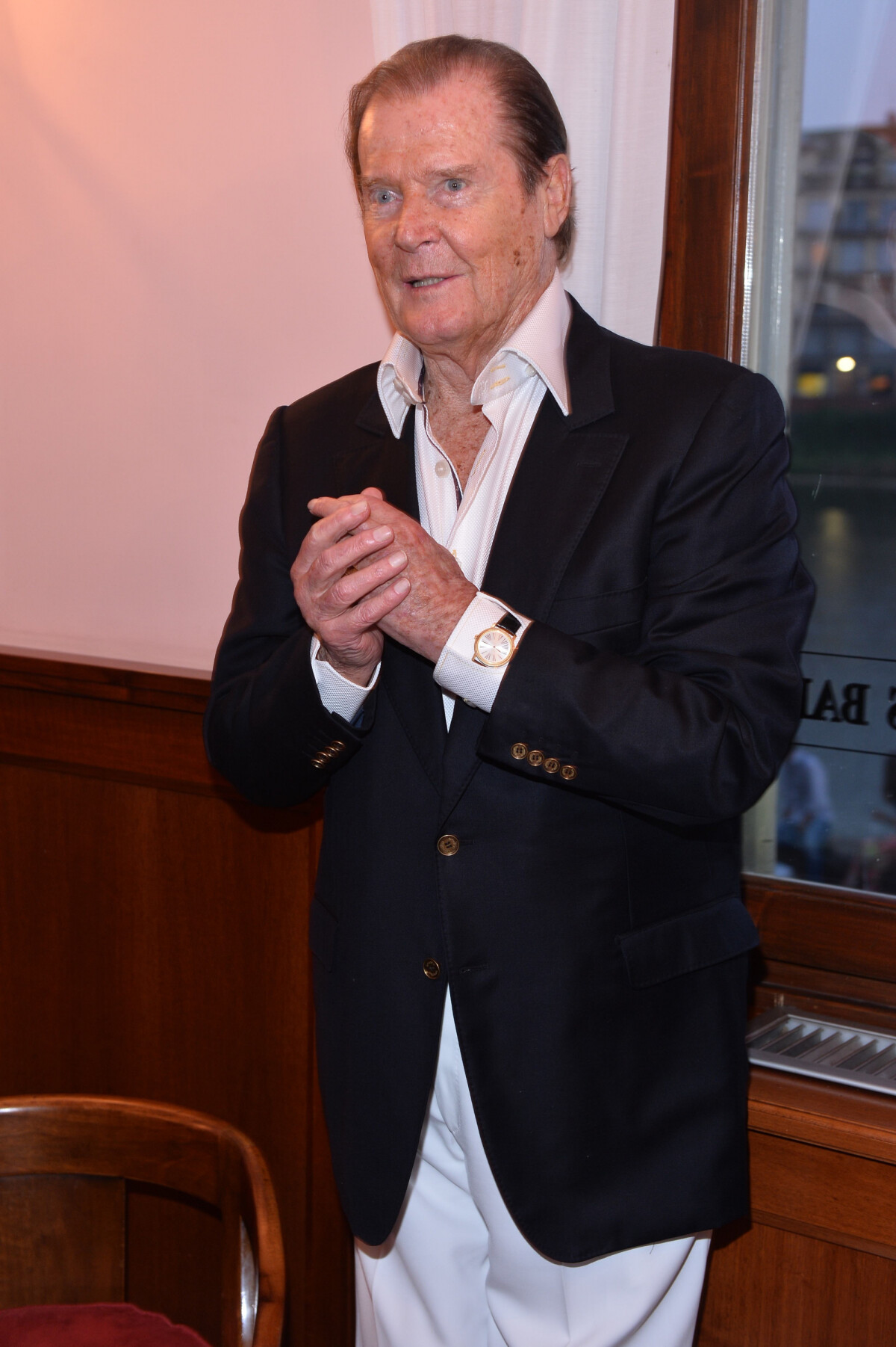Photo : Roger Moore - Soiree "Uomo Vogue" a Florence, le 19 Juin 2013 ...