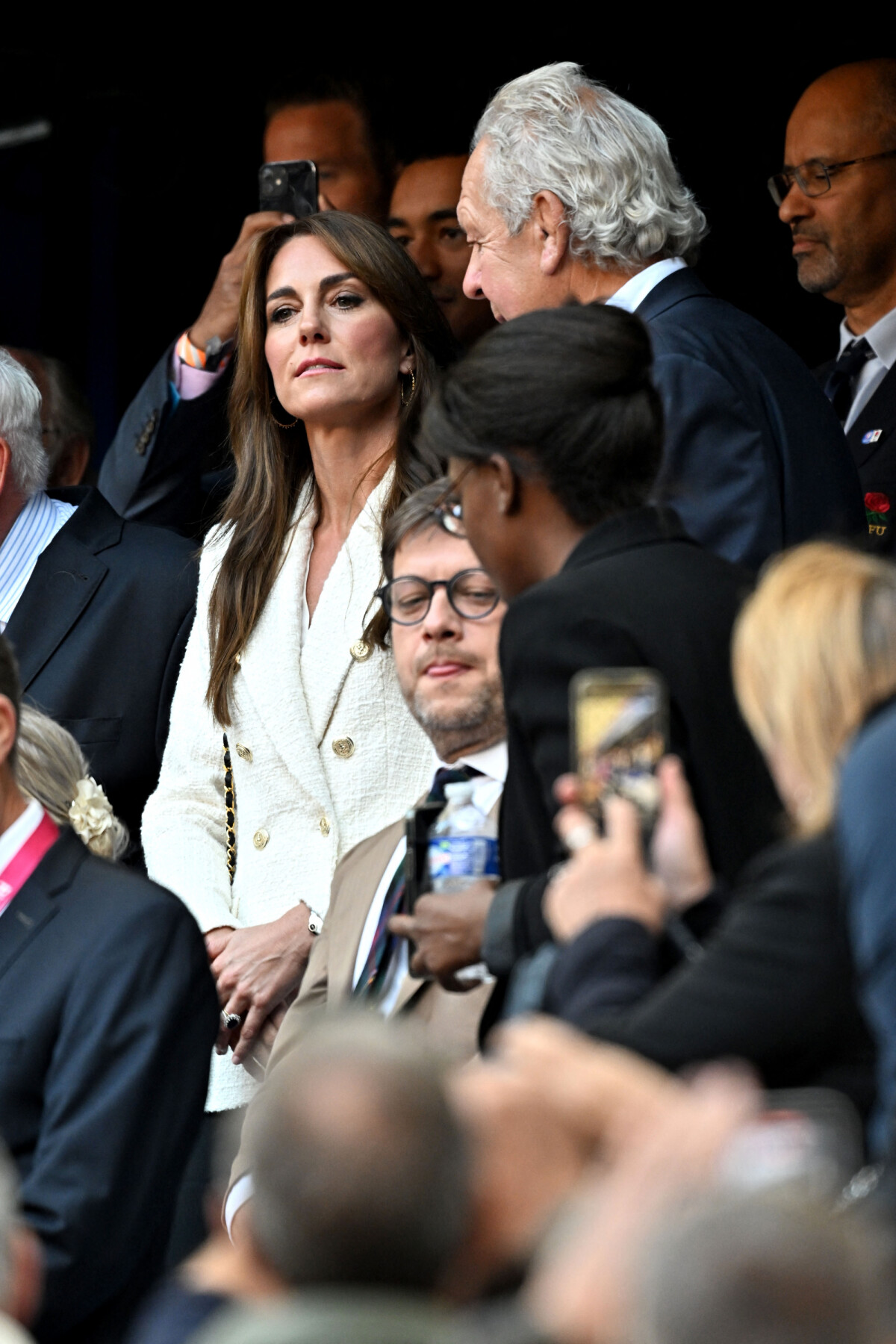 Photo : L'épouse du prince William s'est par ailleurs rendue au Stade ...