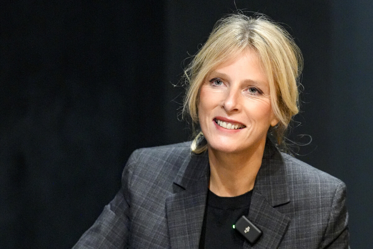 Photo : Karin Viard lors de la présentation du film "L'origine du monde ...