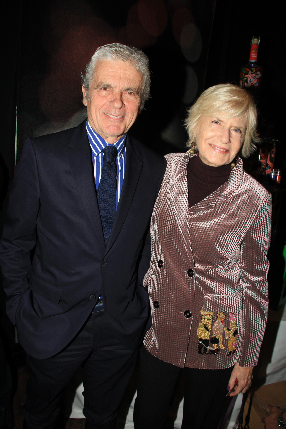 Photo : Claude Sérillon et Catherine Ceylac lors du lancement de la ...