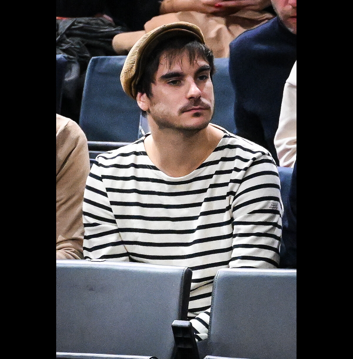 Photo : Gauvain Sers - People dans les tribunes de la demi-finale de l'Open Rolex Paris Masters ...