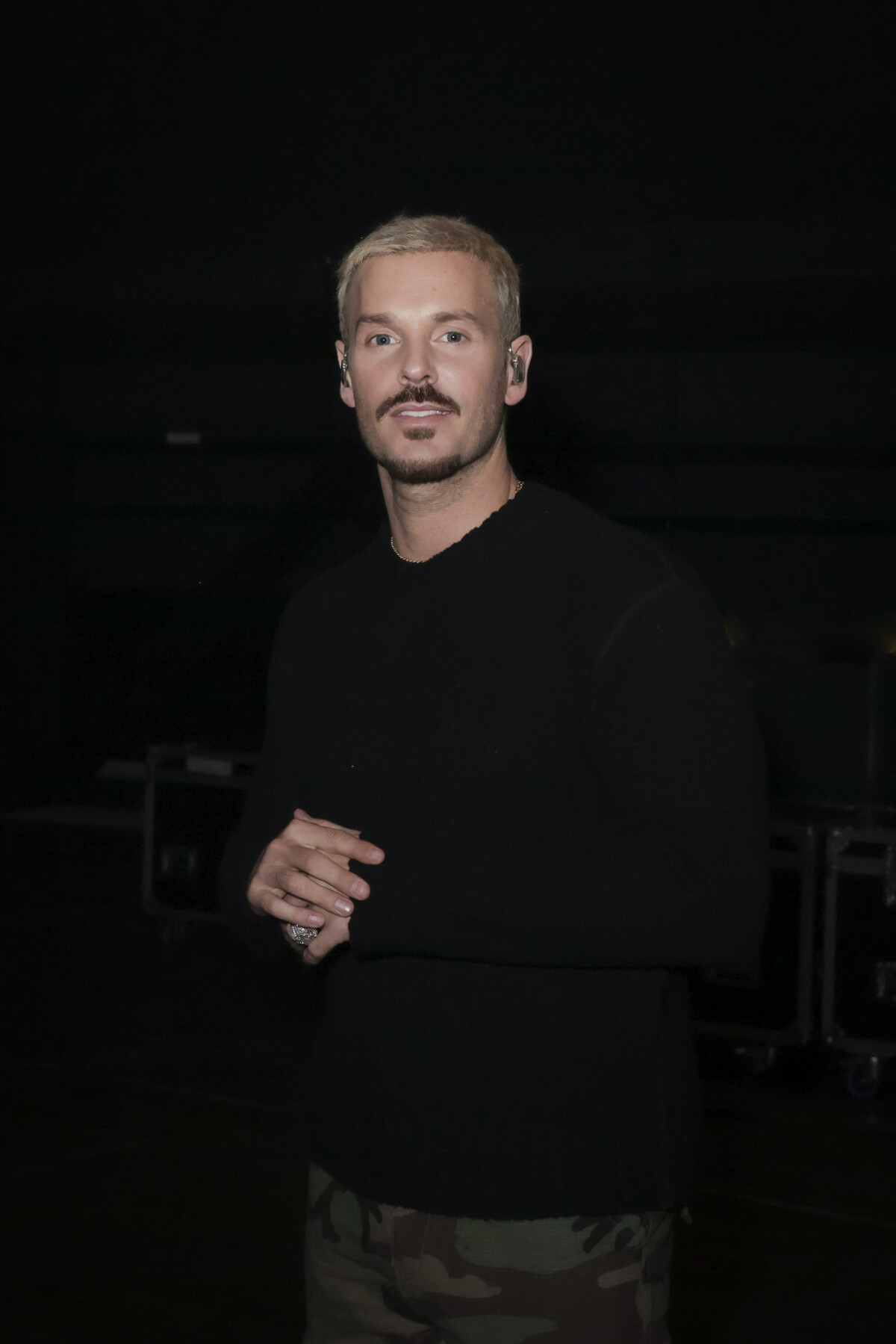 Photo : Exclusif - M.Pokora (Matt Pokora) - Backstage - Enregistrement ...
