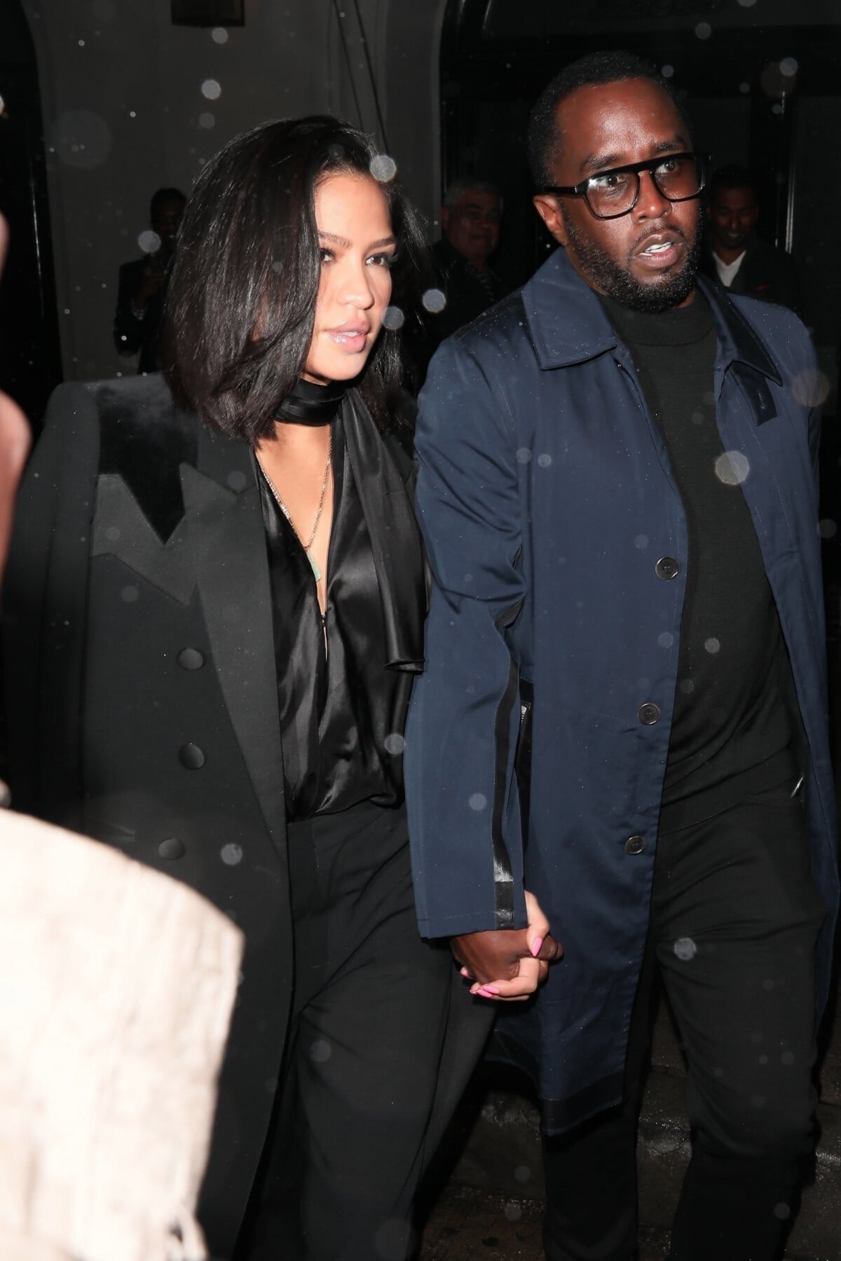 Photo : Sean Diddy Combs et Cassie quittent le restaurant Craig à West ...